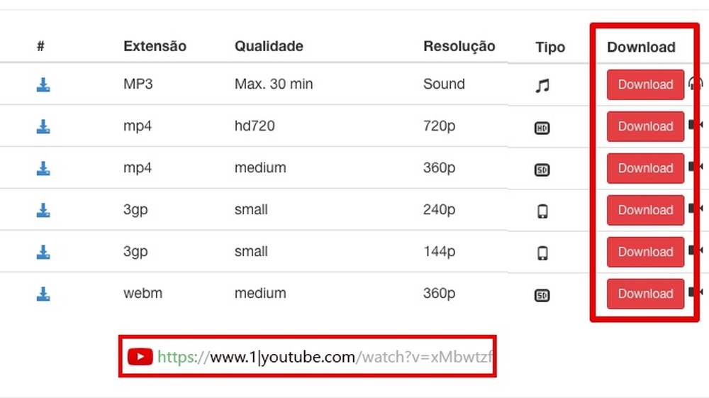 10YouTube: como baixar vídeo e música do YouTube sem instalar programas