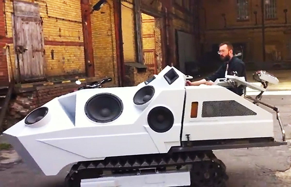 Sound Tank, o carro definitivo para DJs
