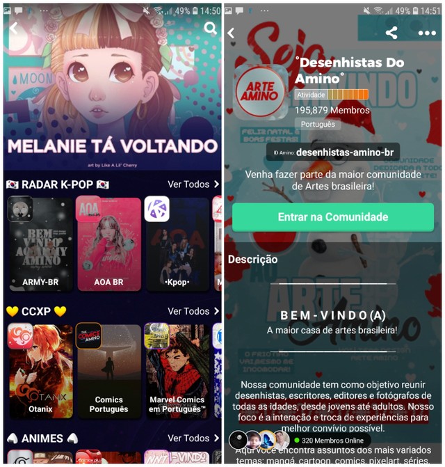 Amino Apps: como baixar e usar a rede social online