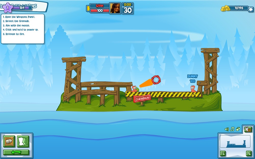 Como jogar Worms para Facebook