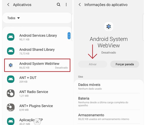 O que é WebView do sistema Android? Saiba para o que serve o app
