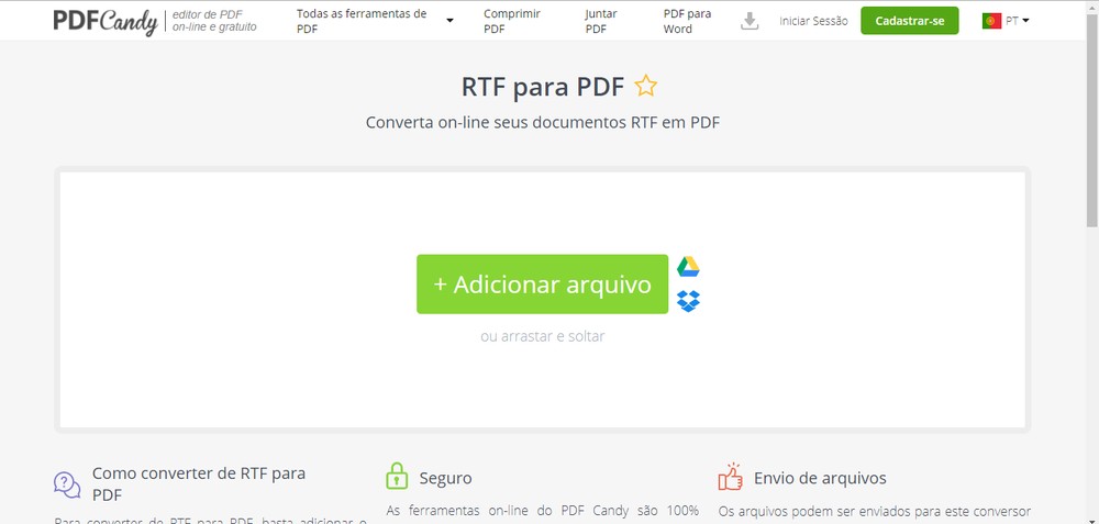 Como converter RTF para PDF? Veja cinco ferramentas online e grátis