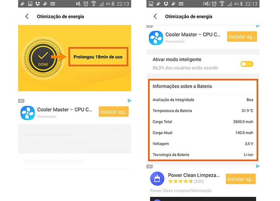 Bateria no fim? App Yellow Battery prolonga uso do celular Android