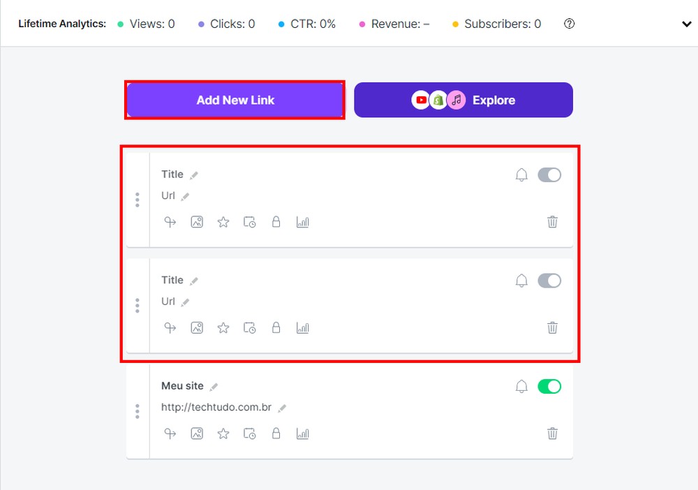 Linktree: como usar agregador para colocar vários links em uma só URL