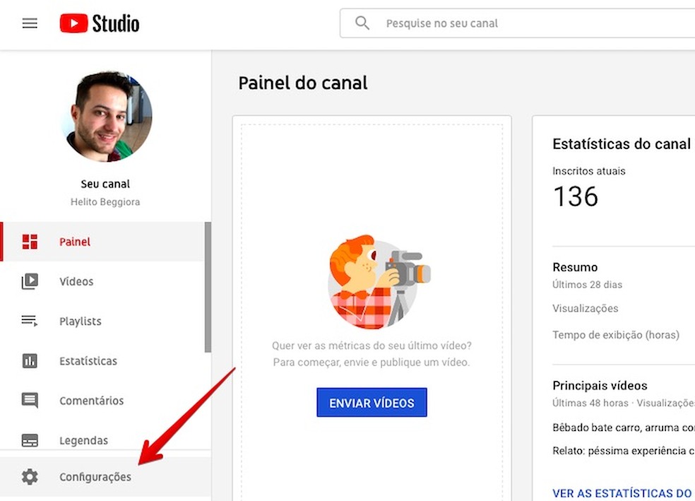 Como ativar comentários no YouTube