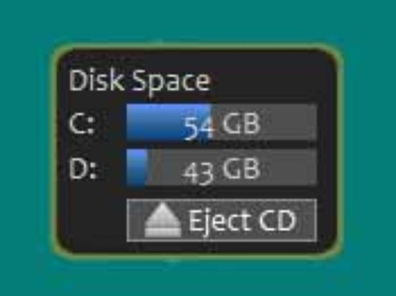 Disk Space Gadget | Software | TechTudo