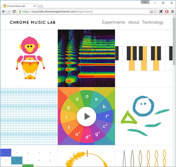 Chrome Music Lab ensina música de forma divertida e viciante