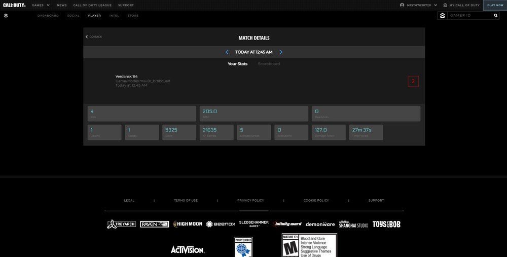 Call of Duty Warzone stats: como ver horas jogadas, abates, mortes e mais