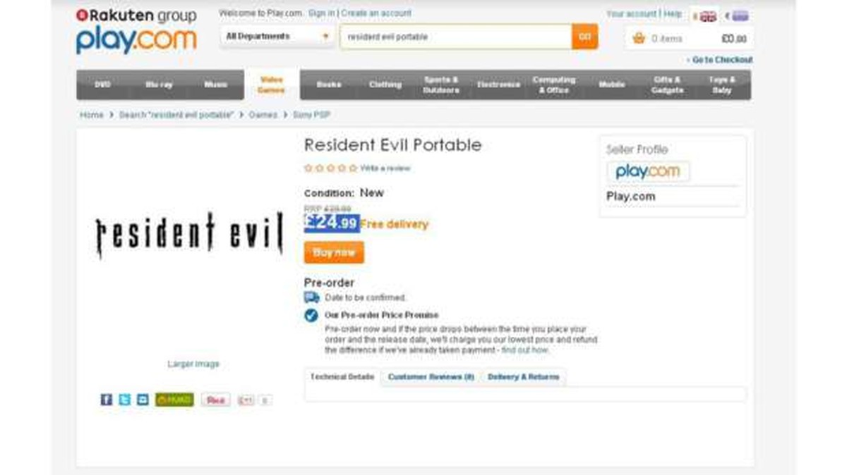 Metal Gear Solid e Resident Evil Portable para PS Vita são anunciados ...