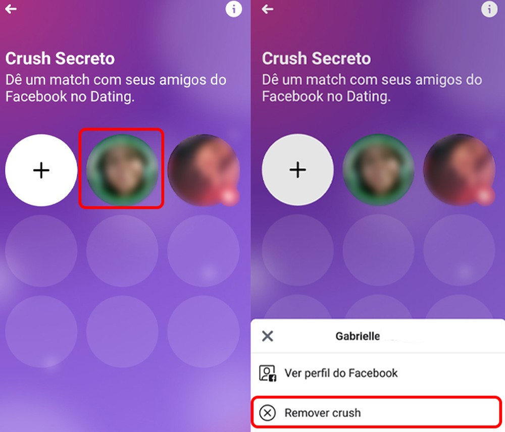 Facebook Dating: como adicionar amigo como Crush Secreto