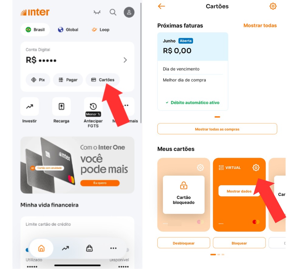 Inter: como usar o cartão virtual por aproximação no Android e iPhone