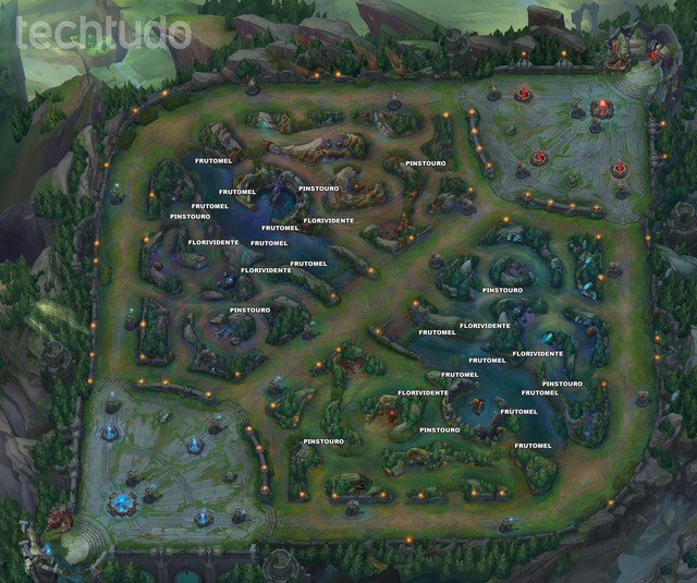 Bem-vindo a Summoner’s Rift! Conheça o mapa competitivo do LoL