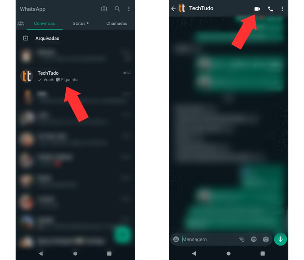 WhatsApp: como compartilhar tela na chamada de vídeo