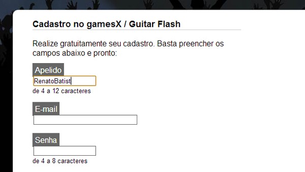Como jogar Guitar Flash, o popular game musical para PCs