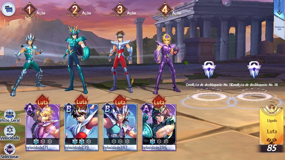 Saint Seiya Awakening: como jogar o novo game dos Cavaleiros do Zodíaco