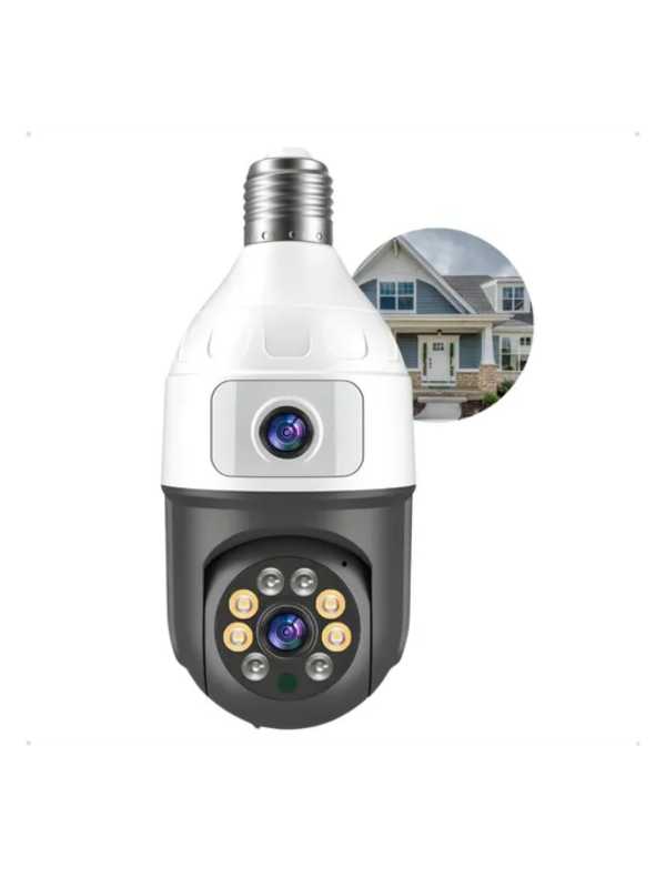 Lâmpada com câmera 360º: 8 opções discretas e fáceis de instalar