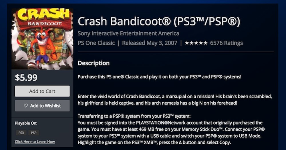 Como baixar e instalar os jogos da série Crash Bandicoot no PS3
