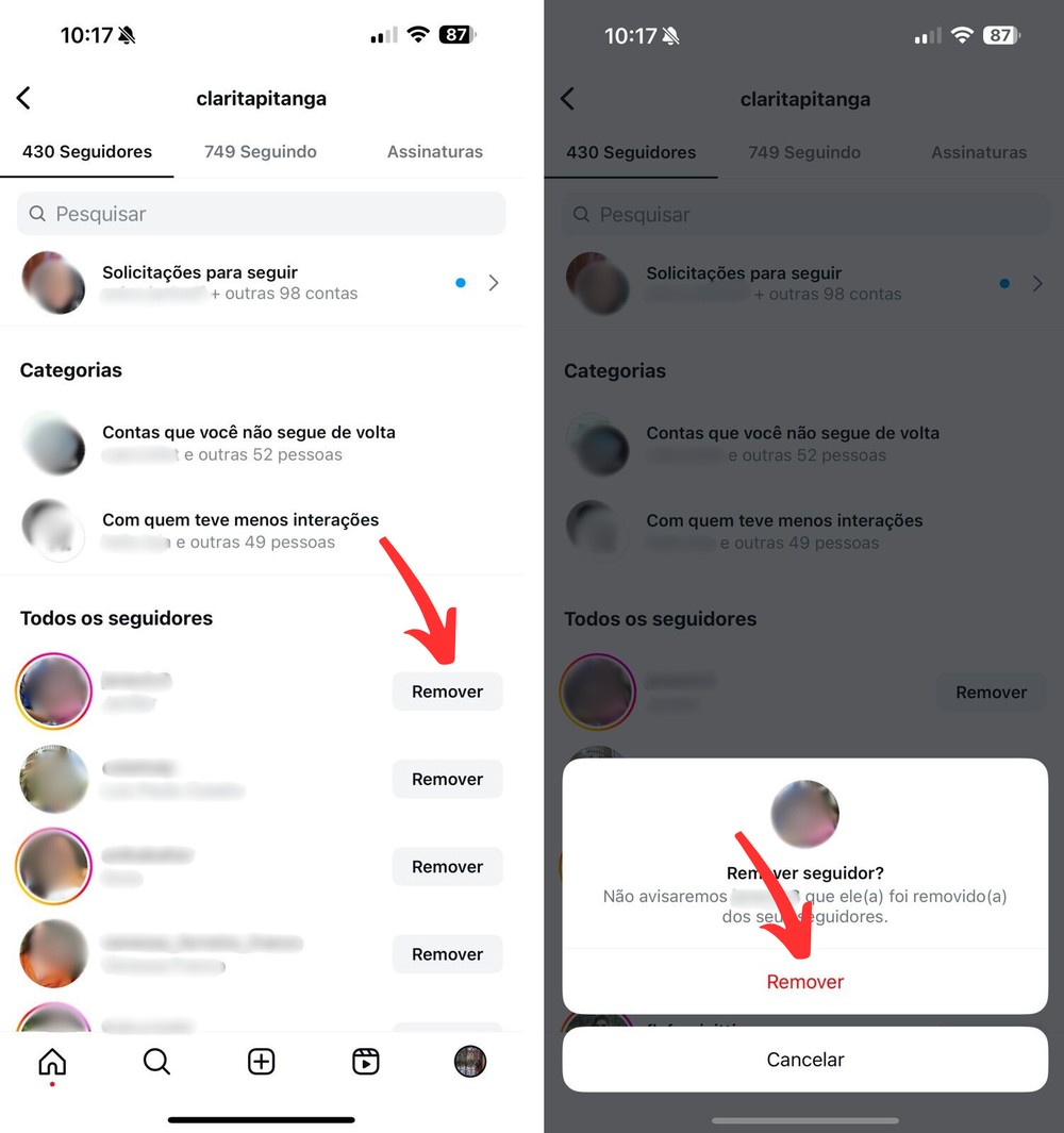 Como remover seguidores do Instagram: confira passo a passo