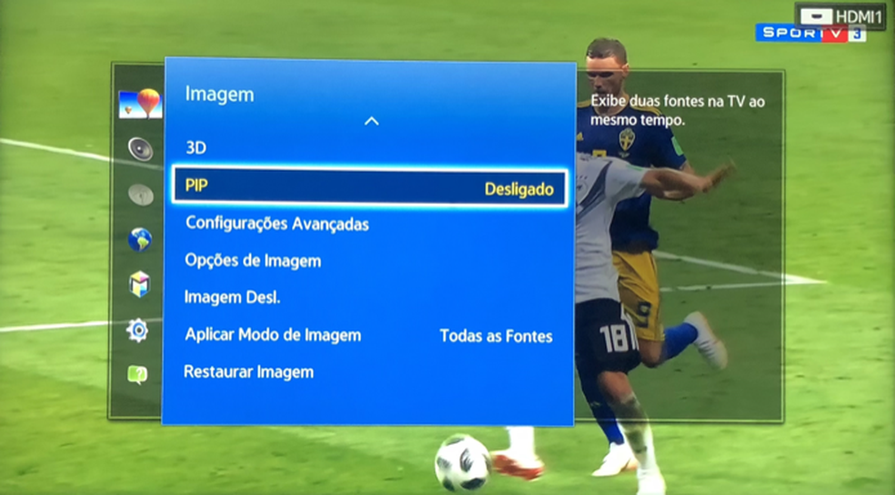 Como assistir a dois jogos da Copa do Mundo 2018 ao mesmo tempo na TV