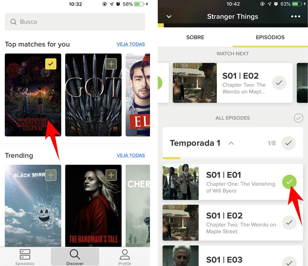 TV Time: app organiza séries e avisa quando novo episódio vai estrear