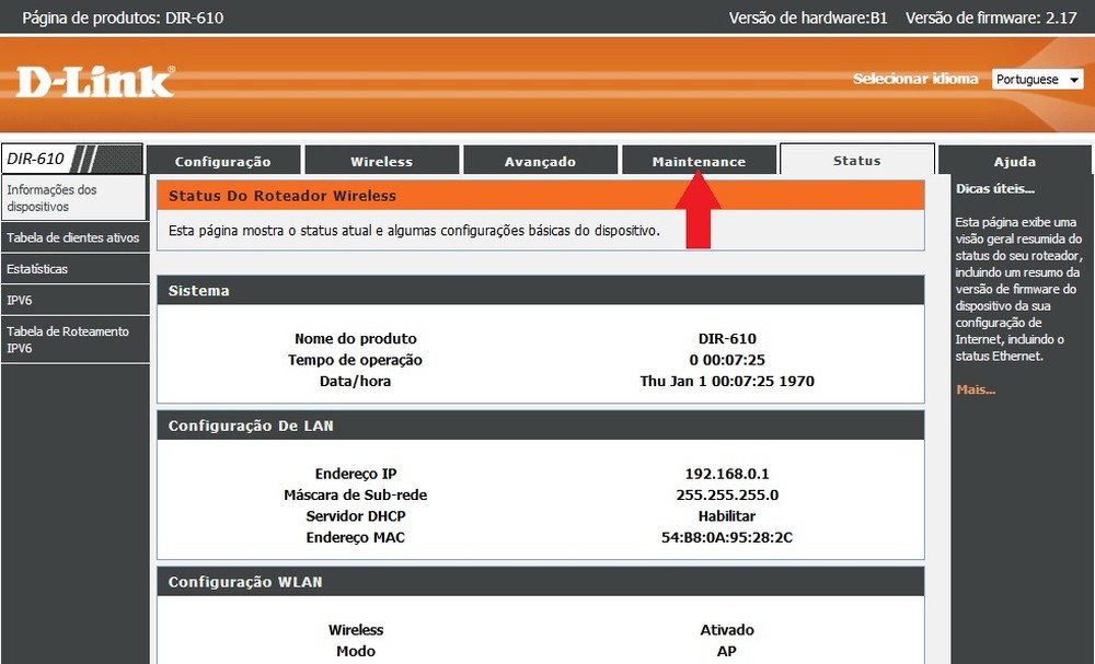 Como resetar o roteador D-Link e restaurar as configurações de fábrica
