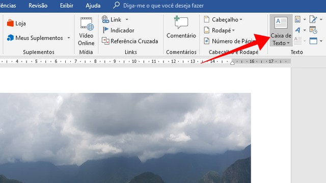 Como inserir texto em imagem no Word