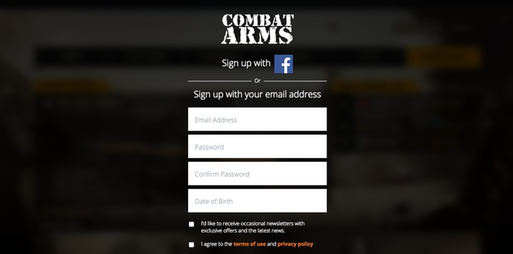 Como criar conta no Combat Arms americano e fazer o download