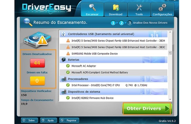 Como usar Driver Easy Portable no computador