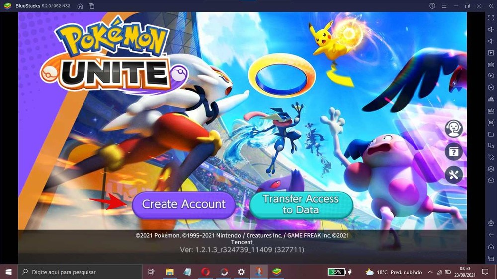 Como jogar Pokémon UNITE no PC com o emulador Bluestacks