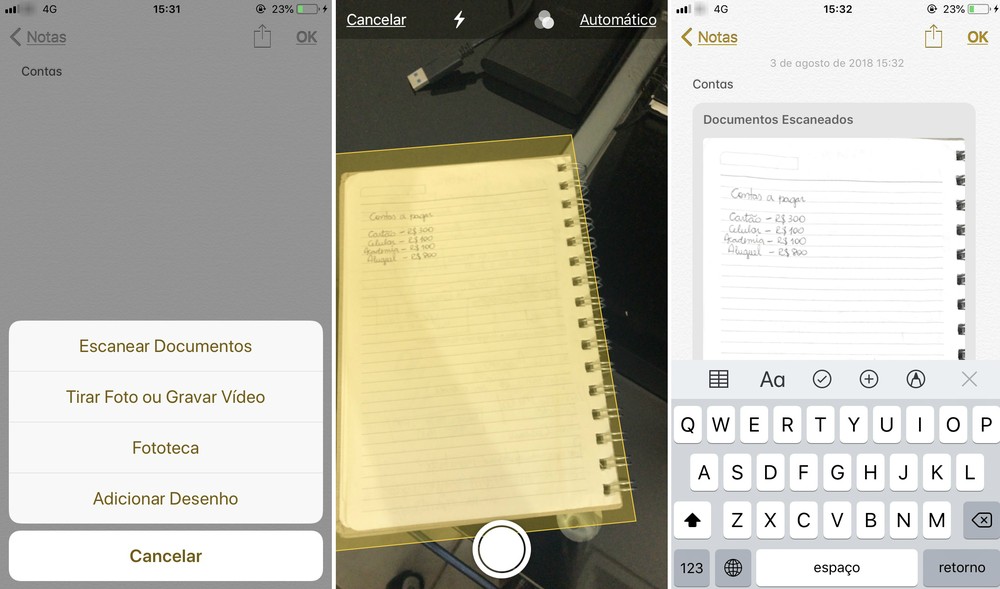 Sete funções úteis do aplicativo Notas do iPhone