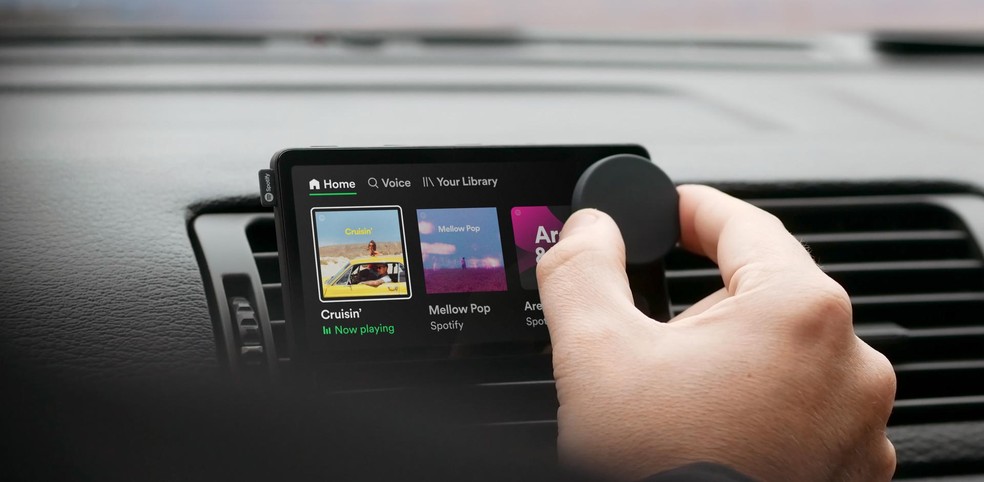 Spotify testa novo 'Modo Carro' baseado em comandos de voz