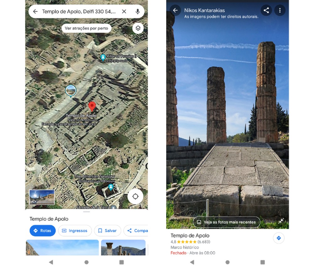 10 lugares históricos para você 'visitar' pelo Google Maps agora