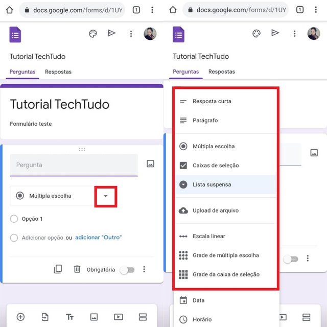 Como criar um Google Forms no computador e celular passo a passo