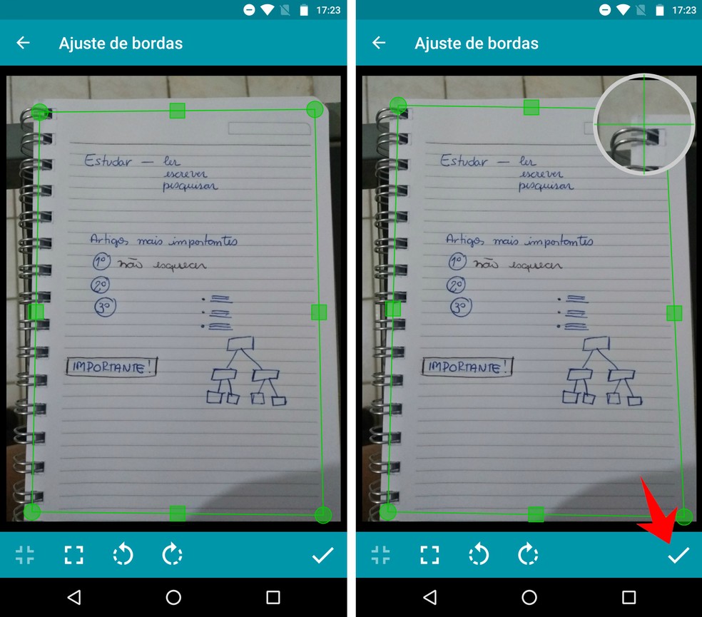 App para estudar: como usar o app Notebloc para escanear anotações