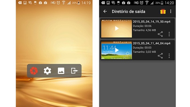 One Shot Screen Recorder | Software | TechTudo