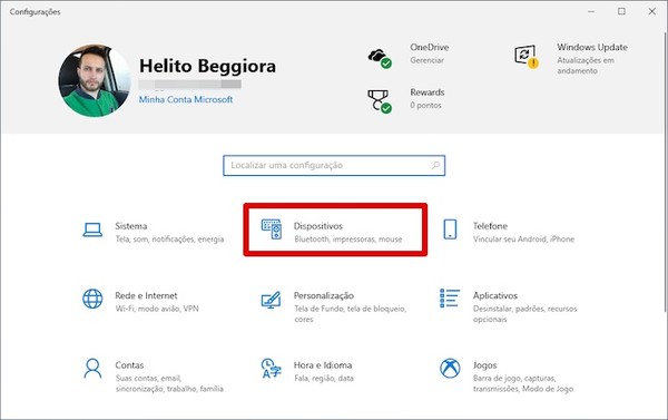 Como ativar o Bluetooth no Windows 10