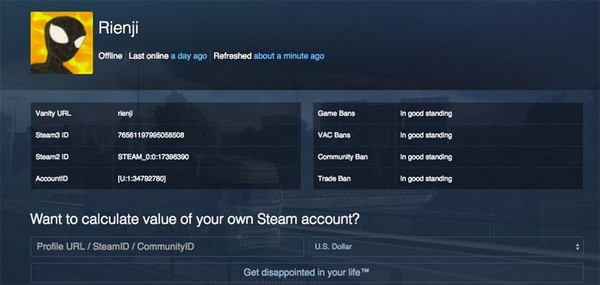 Como usar o Steam Calculator para saber detalhes de sua conta