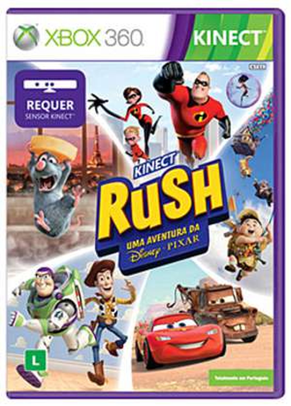 Microsoft anuncia a pré-venda de Kinect Rush no Brasil