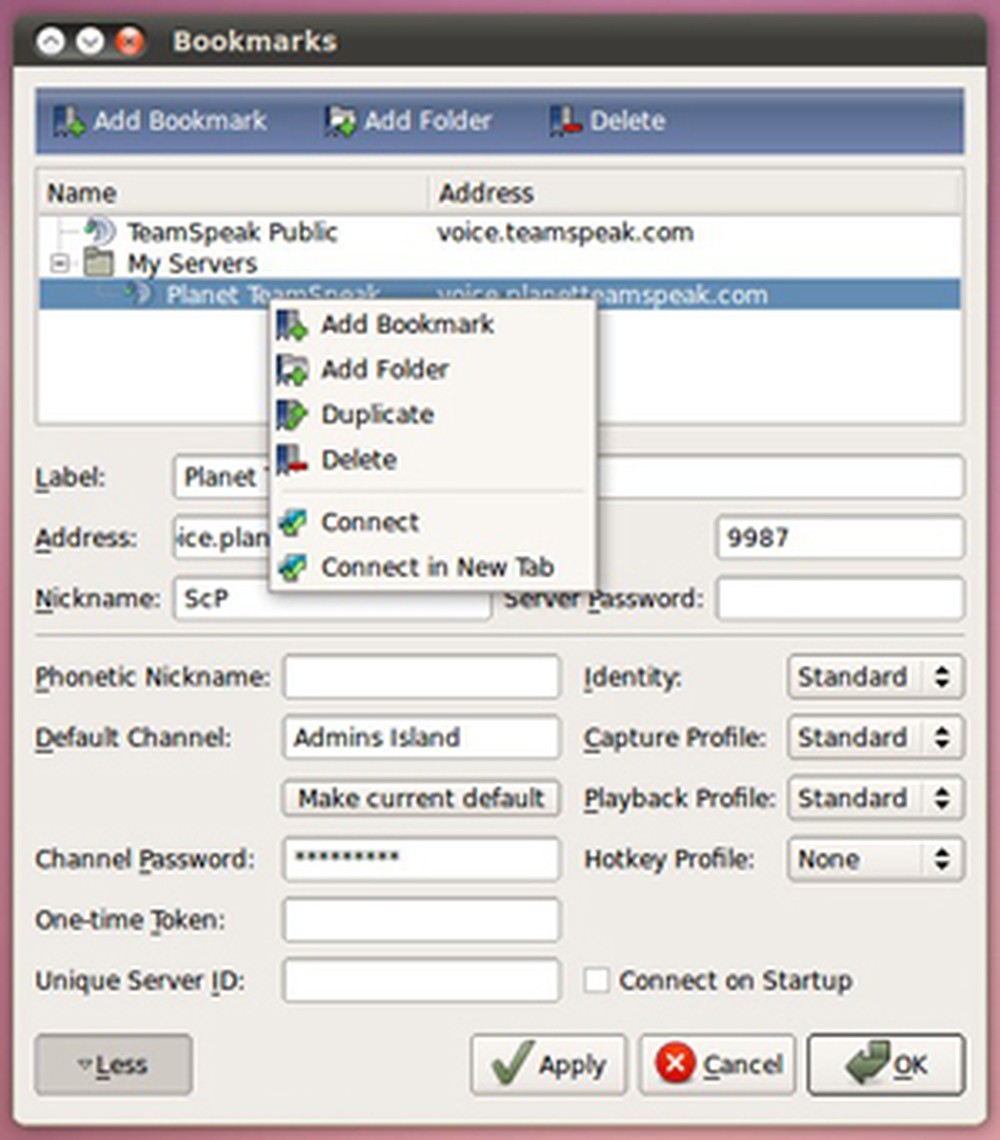 Como usar o TeamSpeak 3