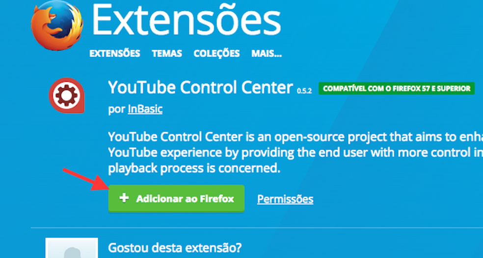 Extensão do Firefox controla música do YouTube a partir de outra aba