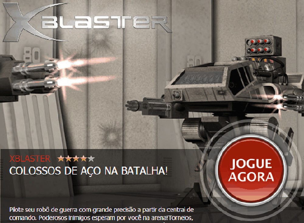 XBlaster: como jogar o game online de combate entre robôs