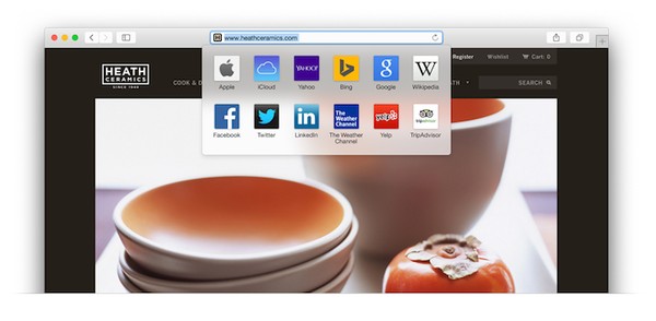 Como compartilhar páginas do Safari do Yosemite no Facebook