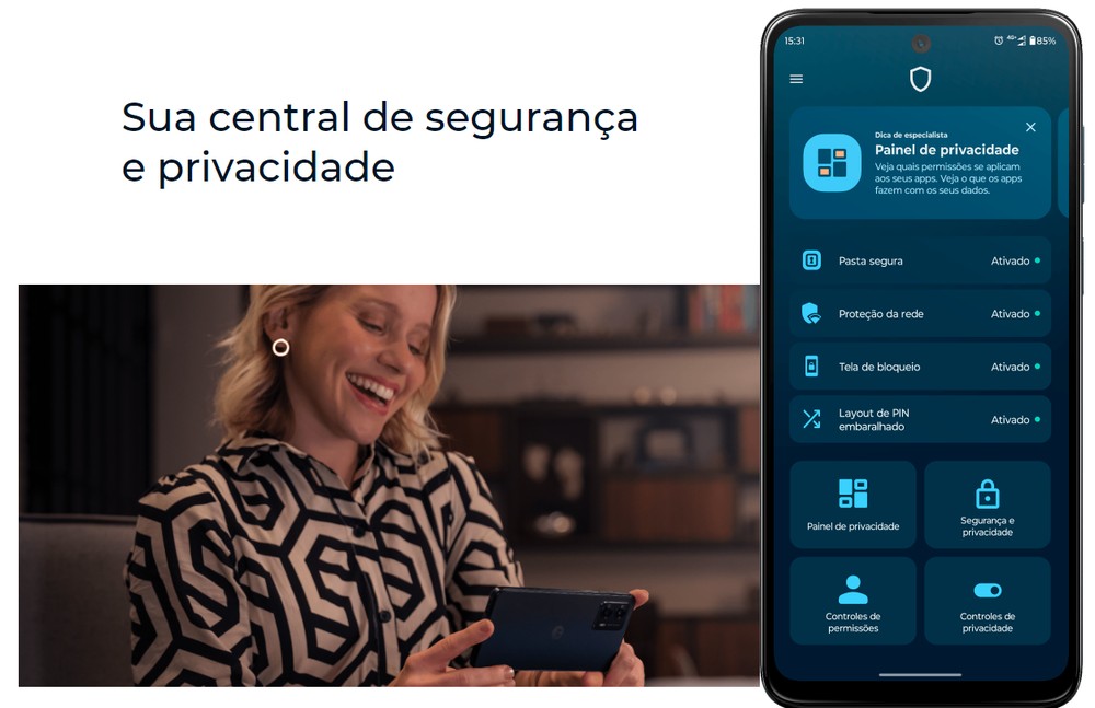 Moto Secure: saiba o que é e como funciona hub de segurança da Motorola
