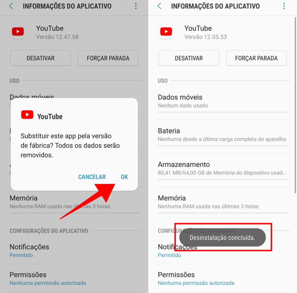 Como resolver o erro 410 do YouTube no celular