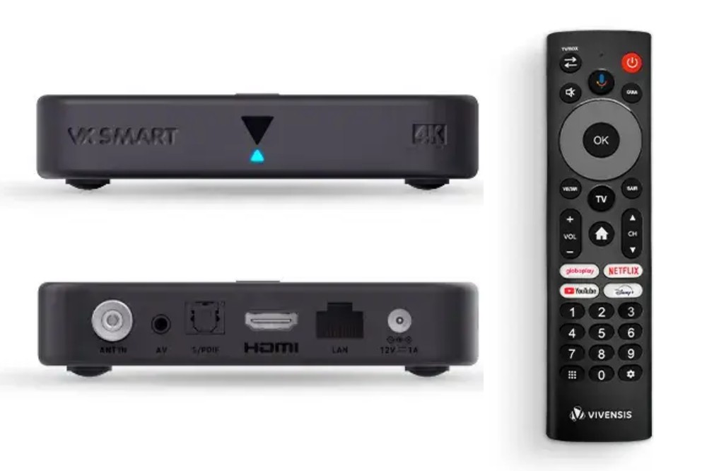 Aparelho é TV digital e 'Chromecast' ao mesmo tempo; conheça o VX Smart