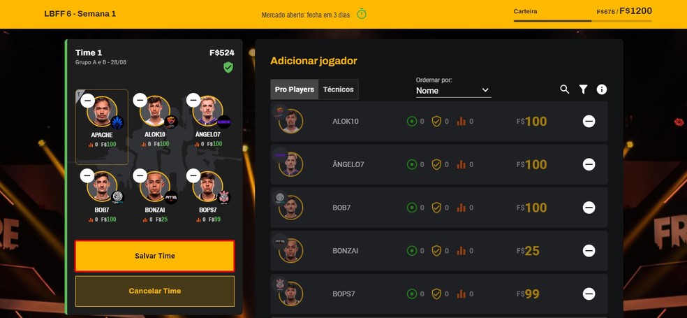 FF Squad: veja como jogar o novo game da Liga Brasileira de Free Fire