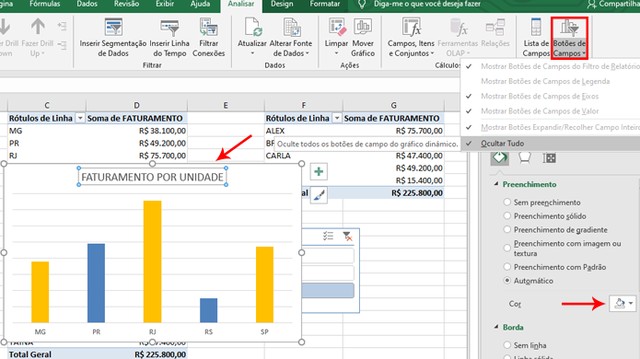 Como criar dashboard no Excel