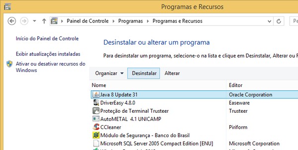 Como fazer download e instalar o Java 7 se você já usa a versão Java 8