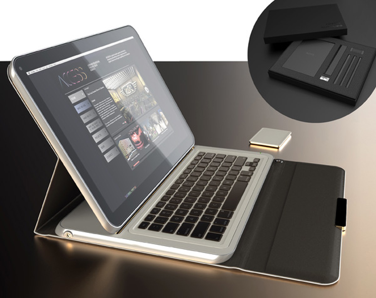 Um conceito para um notebook destacável
