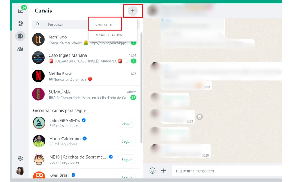 Como criar um canal no WhatsApp? Veja passo a passo